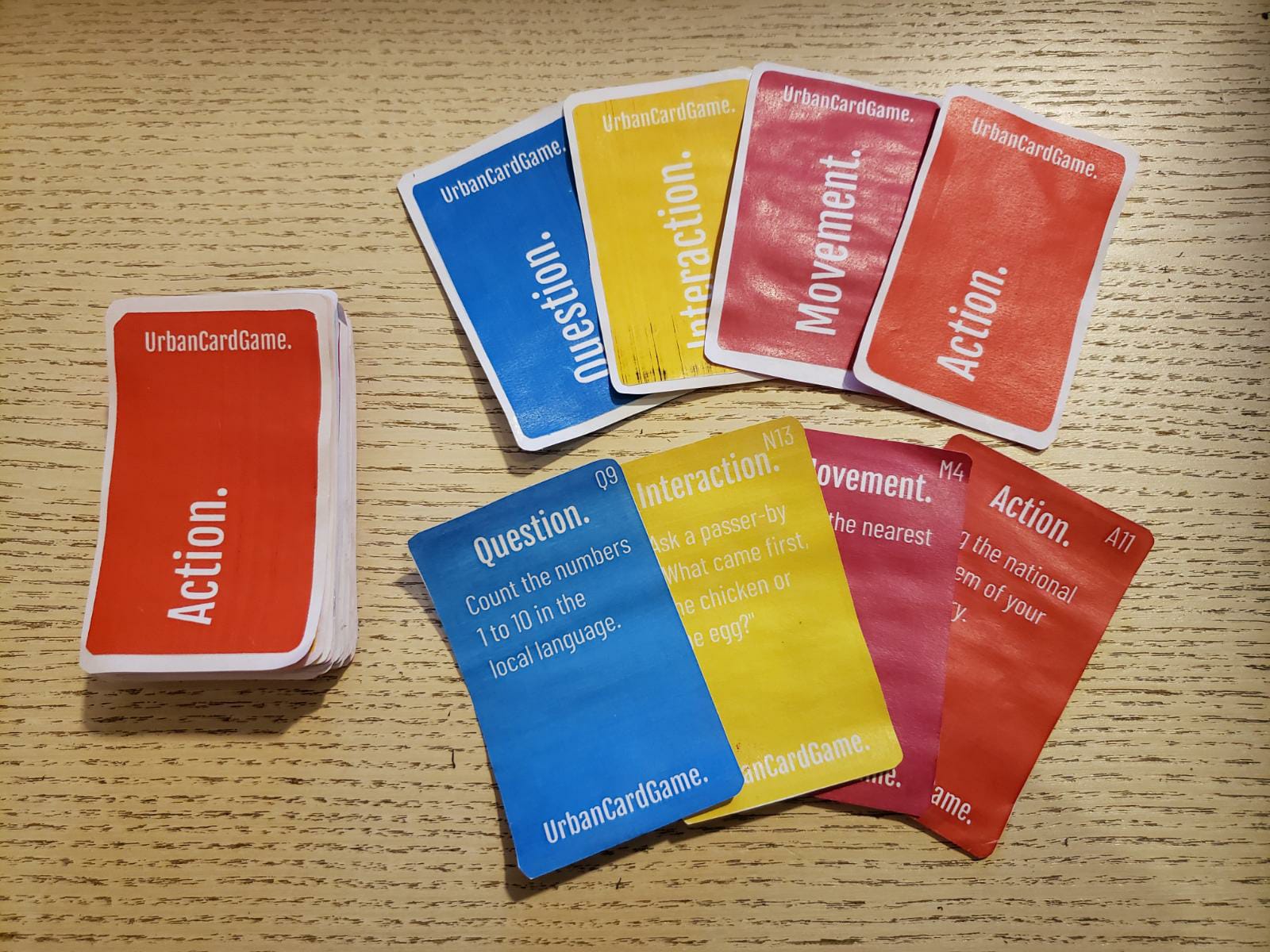 UrbanCardGame - an interactive game for outdoor urban spaces ...